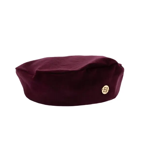 SIBI HATS Audrey Velvet Beret - Red
