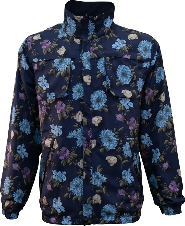 LORDS OF HARLECH Pascal Augustus Reversible Performance Jacket - Blue