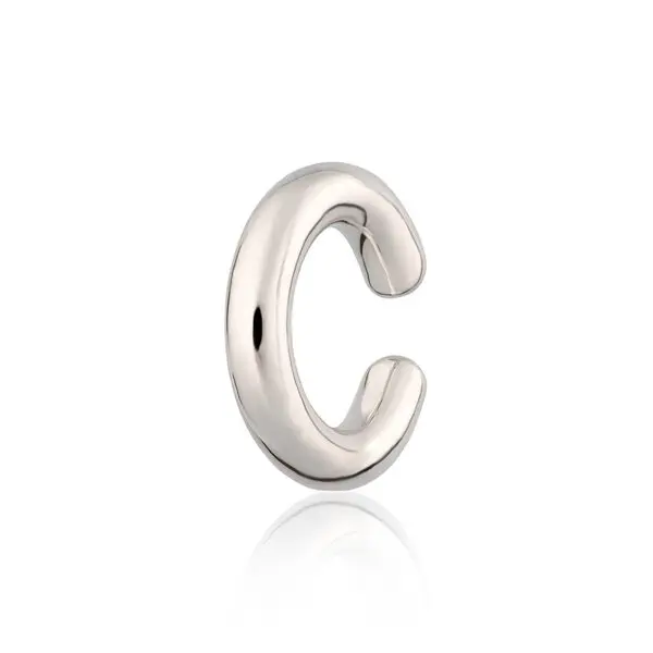 SCREAM PRETTY Chunky Single Ear Cuff - Silver