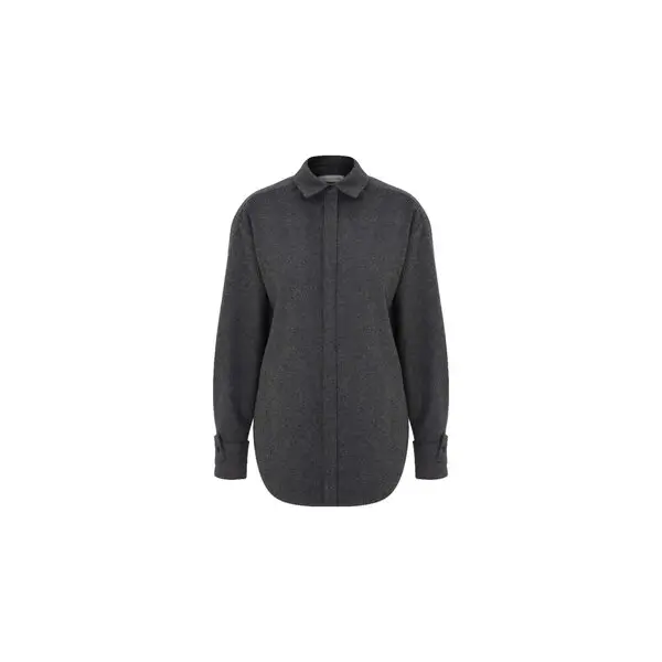 NAZLI CEREN Ravenna Wool-blend Shirt