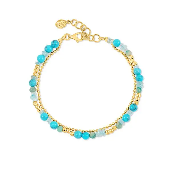 DOWER & HALL Azure Orissa Vermeil Bracelet - Gold