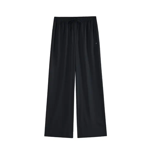 SUPESU Rosa Satin Wide Leg Pants
