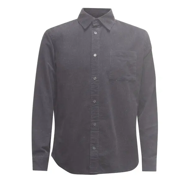 VUSTRA Graphite Coastal Corduroy Button-down Shirt