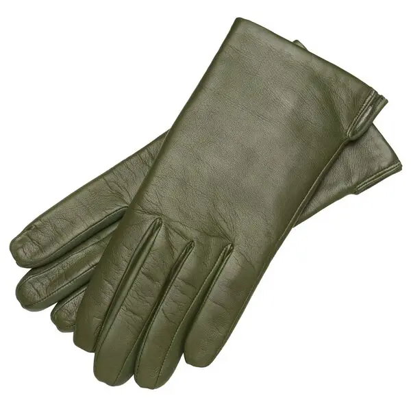 1861 GLOVE MANUFACTORY Sienna Leather Gloves - Green