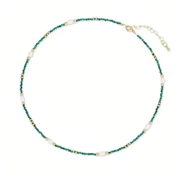 ANGEL BAROCCO Beaded Necklace - Green