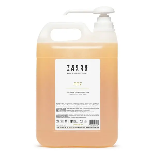 TERRE DE MARS Hand Wash Insurrection Refill 5 Liters - Black