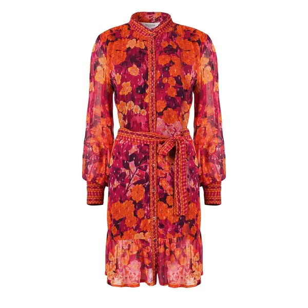 RAISHMA Printed Mini Dress