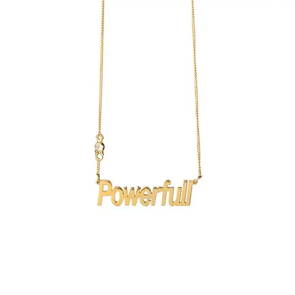 CHIARELLA Power-full Necklace - Gold