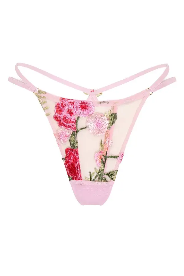 WILD LOVERS LONDON Aurora Thong - Pink