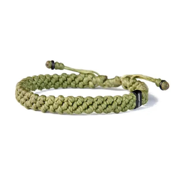 HARBOUR UK BRACELETS Handmade Rope Bracelet - Green
