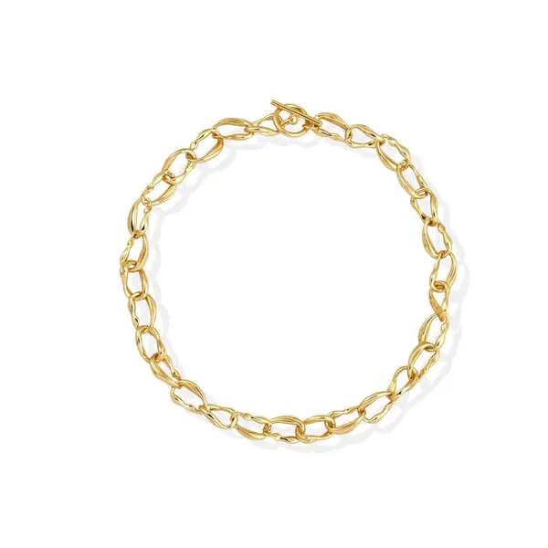 LAIT & LUNE Magma Link Chain Necklace - Gold