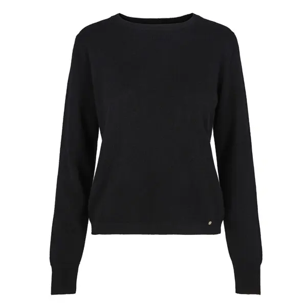 TIRILLM Status Sasha Basic Cashmere Pullover - Black