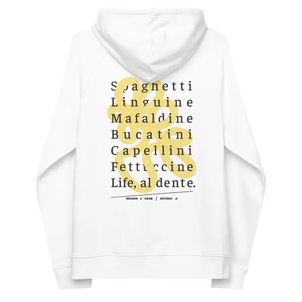 ANCHOR & CREW Organic Cotton Hoodie - White
