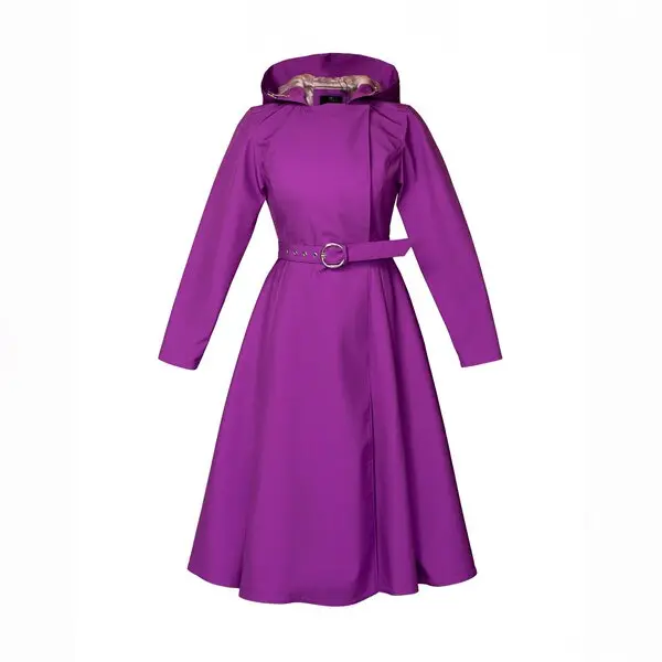 RAINSISTERS Double Breasted Trench Coat
