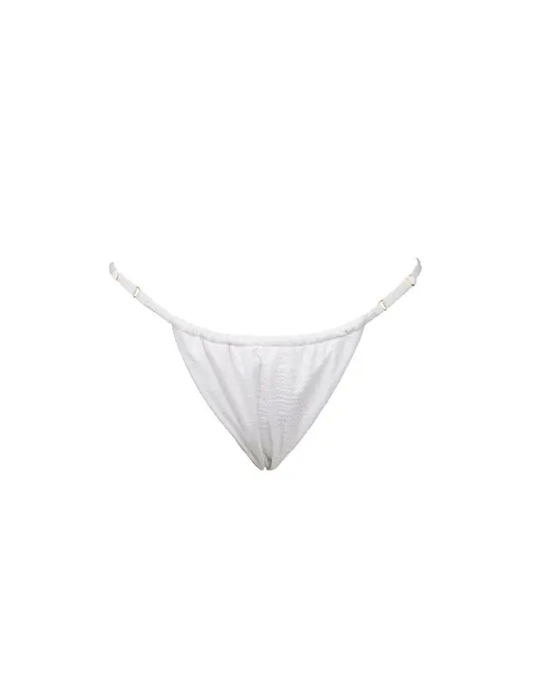 MERIDIAN SWIMWEAR Equator Bikini Bottom - White