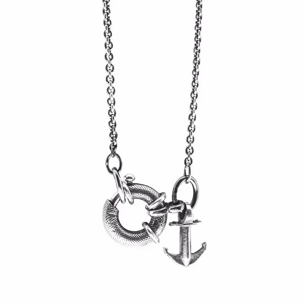 ANCHOR & CREW Clyde Anchor Signature Necklace - Silver