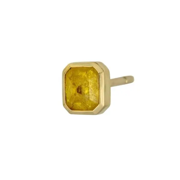RAHUL'S JEWELS Sanctum Verus 14k Yellow Gold Earring - Gold/yellow