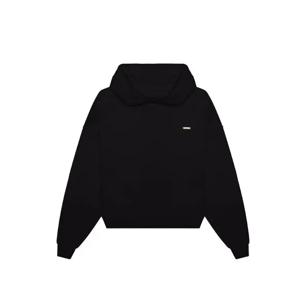 Place Of Ëlms Oversized Hoodie - Black