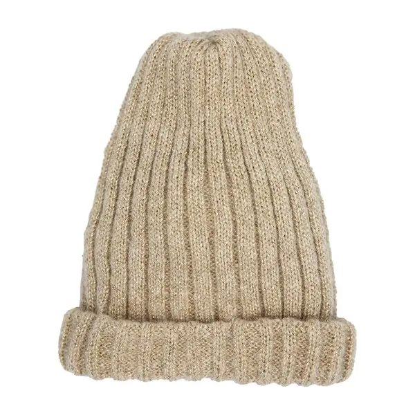 MAISON BOGOMIL Ribbed Knit Beanie - Gold