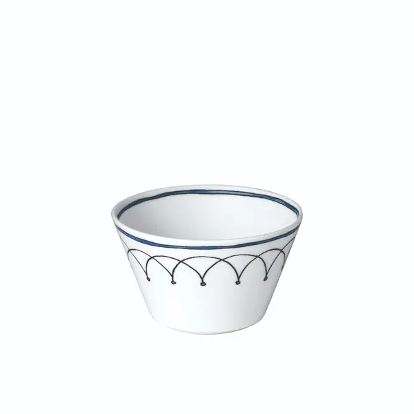 Twig New York H.blue Bird Fruit, Nut & Rice Bowl - White