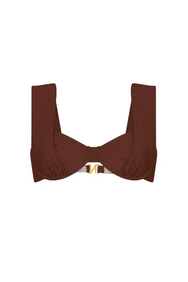 NELBLU Marea Underwire Bralette - Brown
