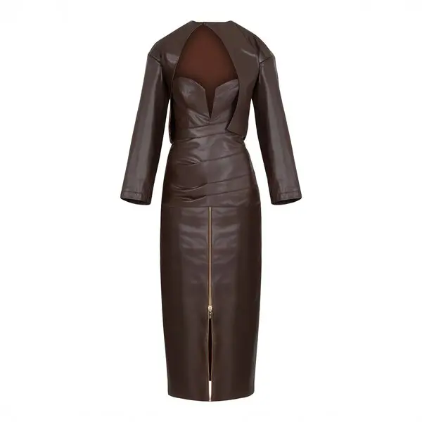 HERFETCH Midi Power Dress