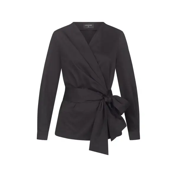 MARIANNA DÉRI Wrap Blouse