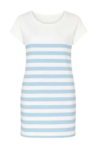 CONQUISTA Striped T-shirt Dress