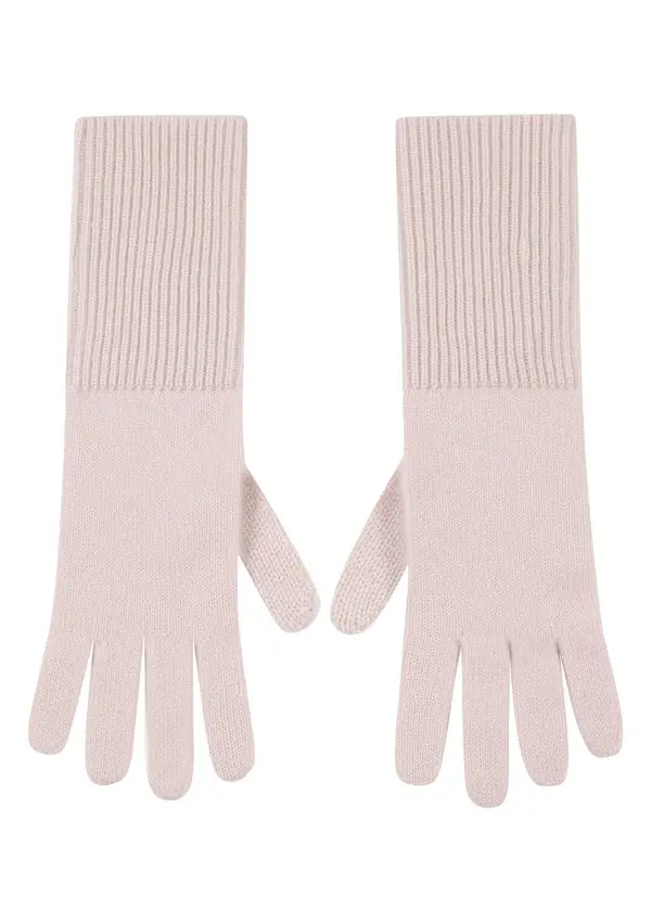 LOOP CASHMERE Cashmere Gloves - Pink