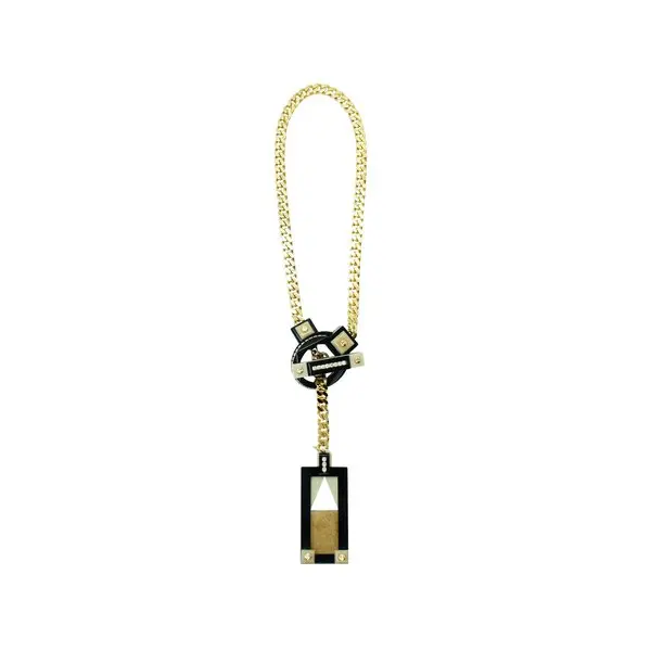 GISSA BICALHO Acrylic Necklace - Yellow