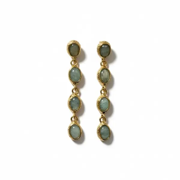 LA PLUIE JEWELLERY Nerina Dangle Earrings - Gold