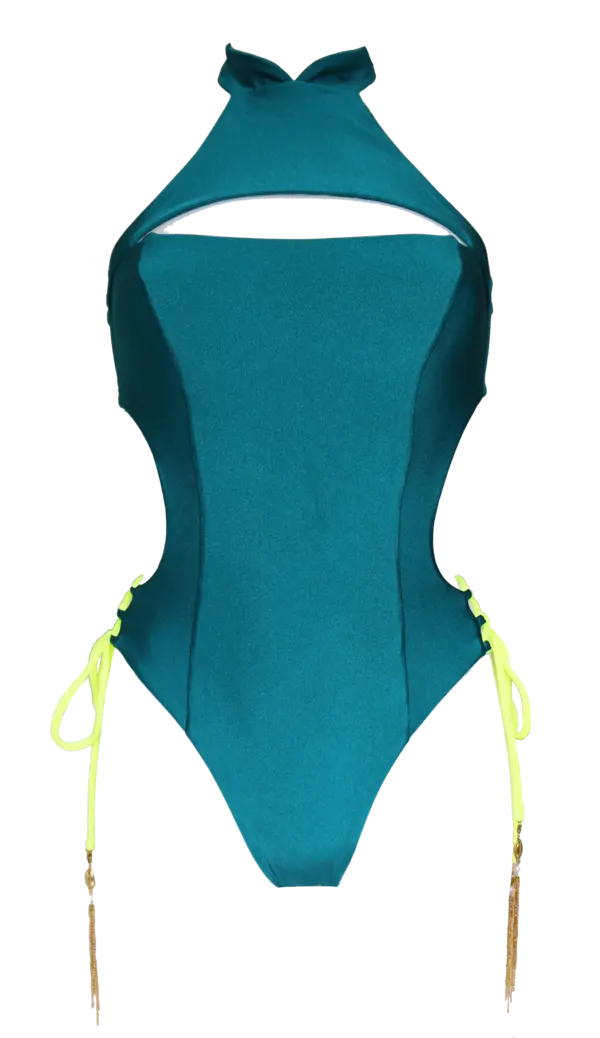 MARQUISE SWIM Mao One Piece Swimsuit - Blue