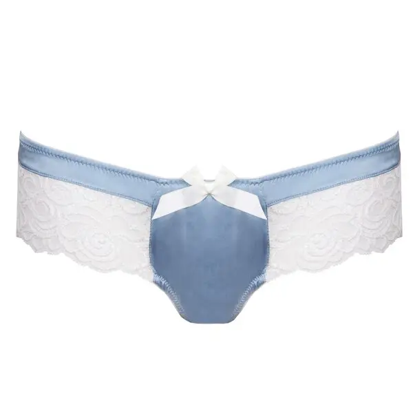 EMMA HARRIS Signature Sky Skirted Brief - Blue