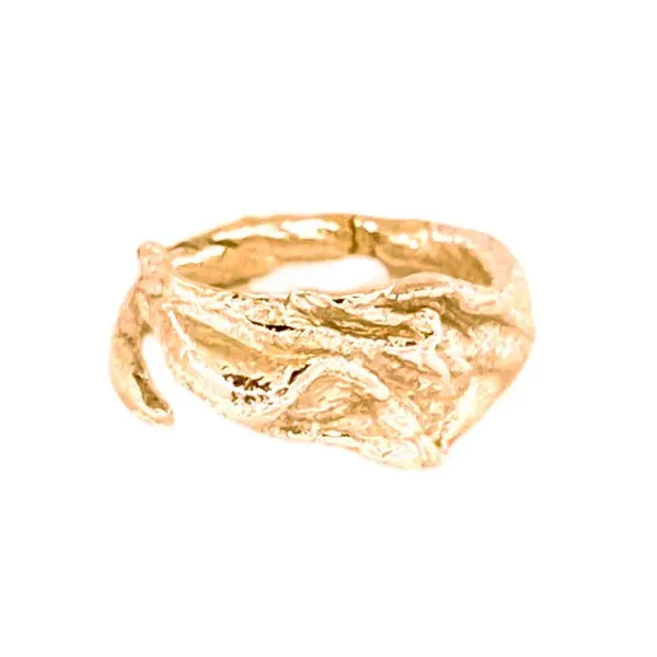 BIO-TRIMMINGS Carrara Adjustable Ring - Gold