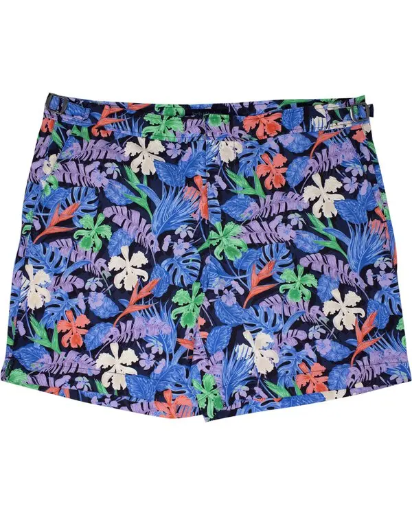 LORDS OF HARLECH Pool Tropical Swim Short - Blue