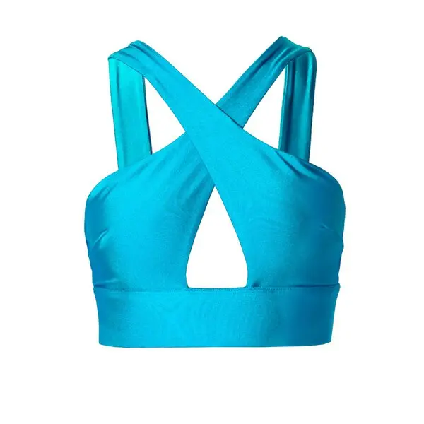 AGGI BY HALEWSKI Isla Hawaiian Ocean Top - Blue
