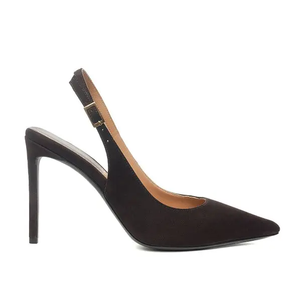 GINISSIMA Lavinia Slingbacks - Brown