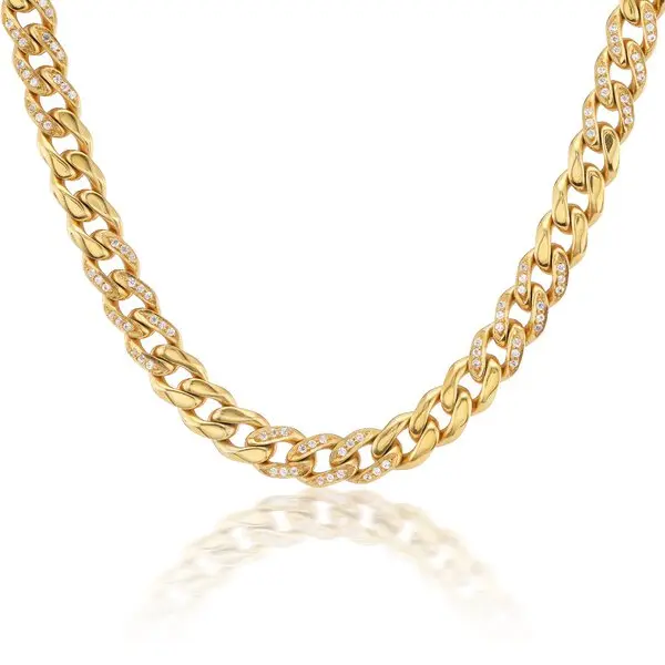 PREETI SANDHU Coco Curb-chain Necklace - Gold
