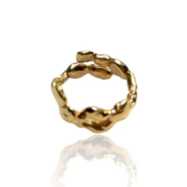 BIO-TRIMMINGS Kinsey Adjustable Ring - Gold