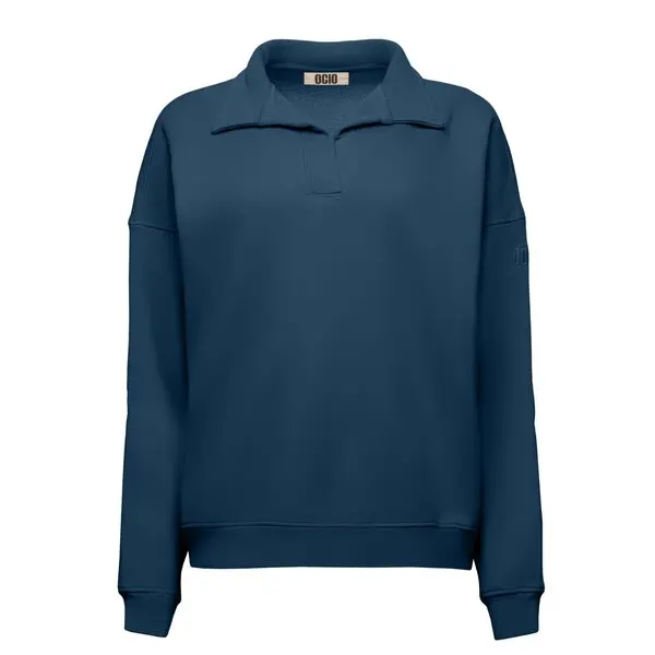 OCIO LEISUREWEAR Polo Crewneck Top