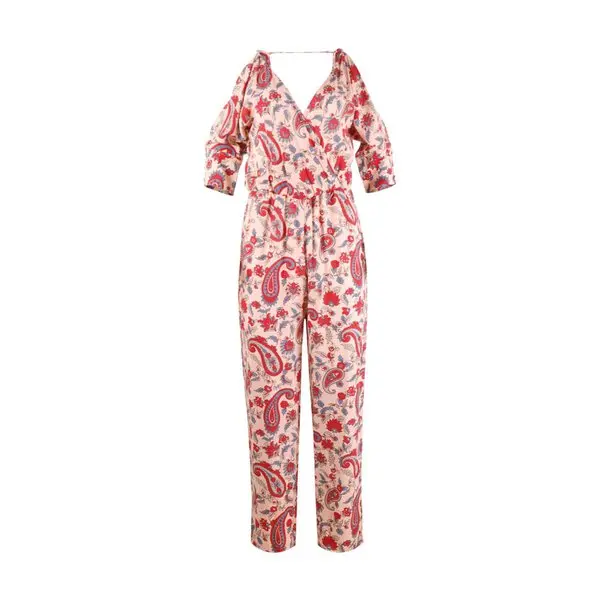 MORRATO BALI Selena Printed Jumpsuit - Red
