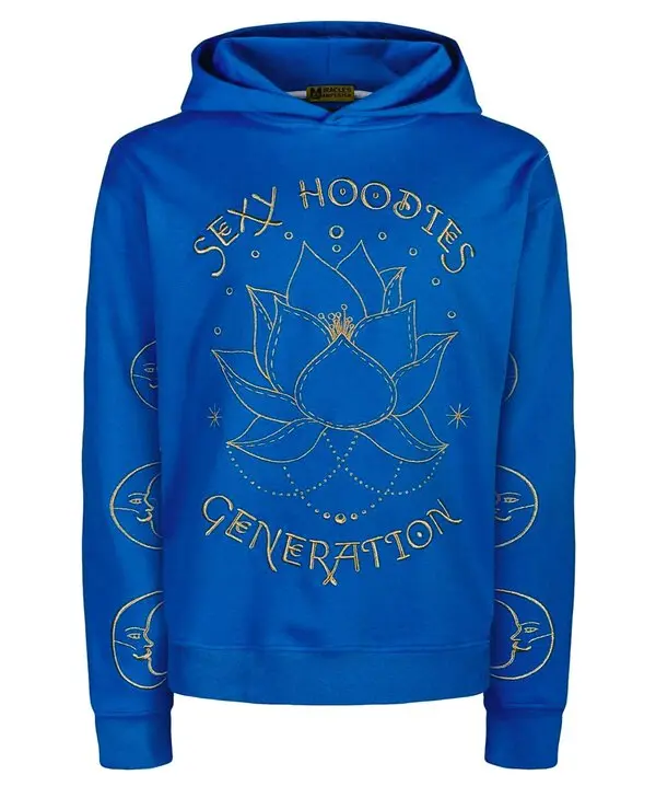 MIRACLES MANIFESTER Love Affirmation Embroidered Hoodie