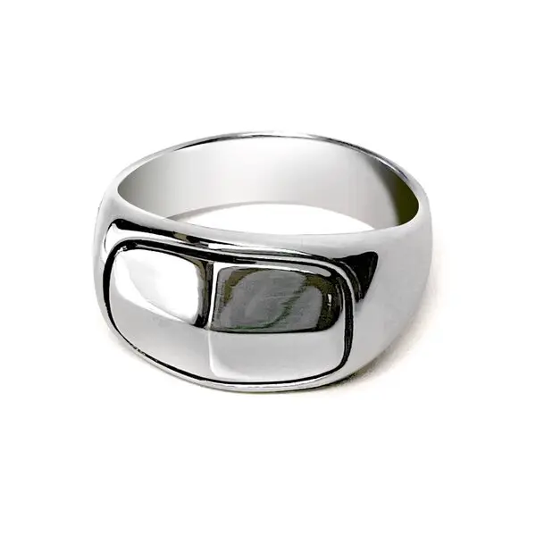 PERRY GARGANO Sterling Quad Signet Ring - Silver