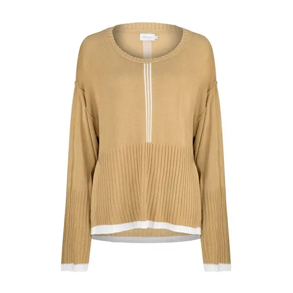 DREF Obsessed Striped Jumper - Gold
