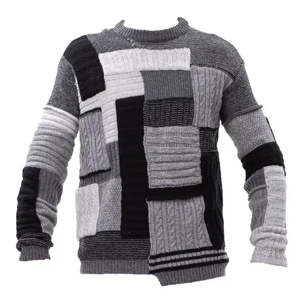 MAISON BOGOMIL Chunky Patchwork Sweater