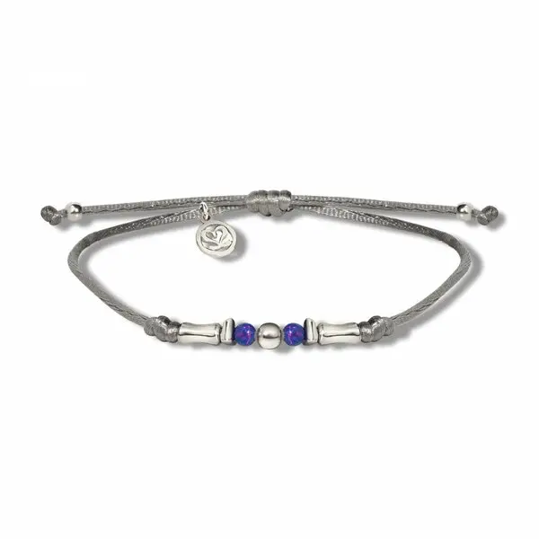TVENTO The Testa Bracelet - Grey/silver/purple