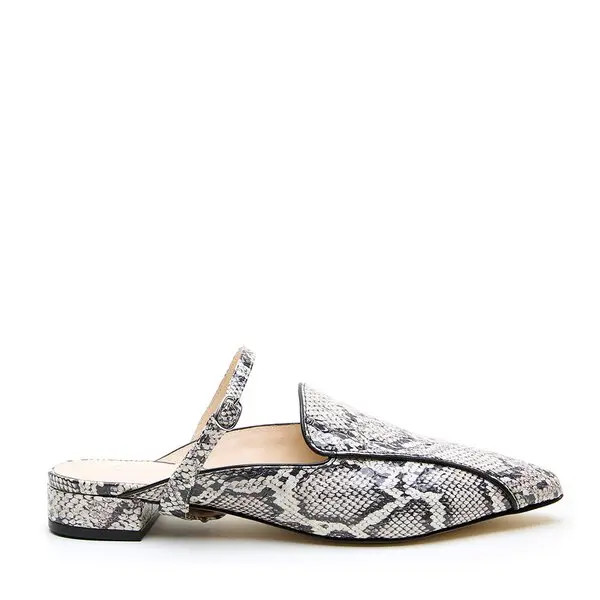 ALTERRE Neutrals Python Twiggy Loafers - Grey