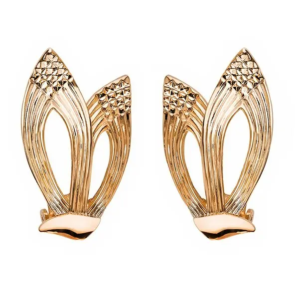 Grossé Victory Wing Clip On Earrings - Gold