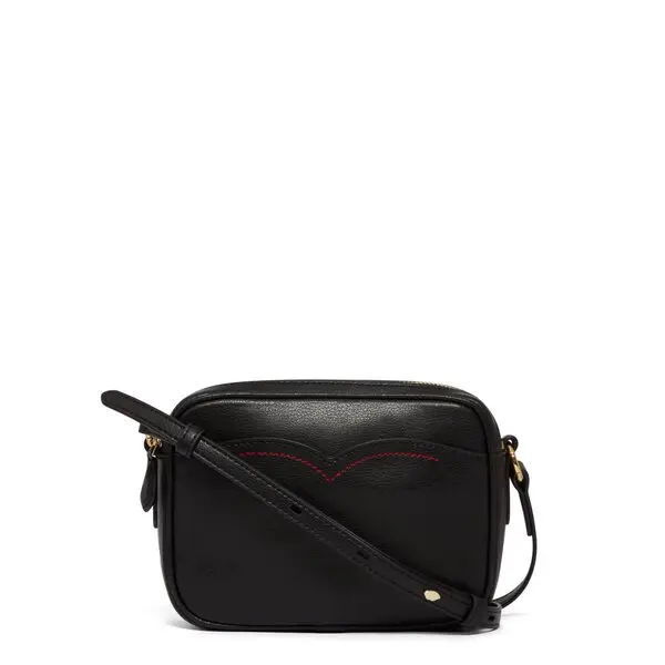 Lulu Guinness Leather Reese Crossbody Bag