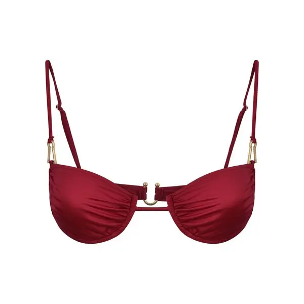 BIANCA RESORTWEAR Gala Bikini Top - Red